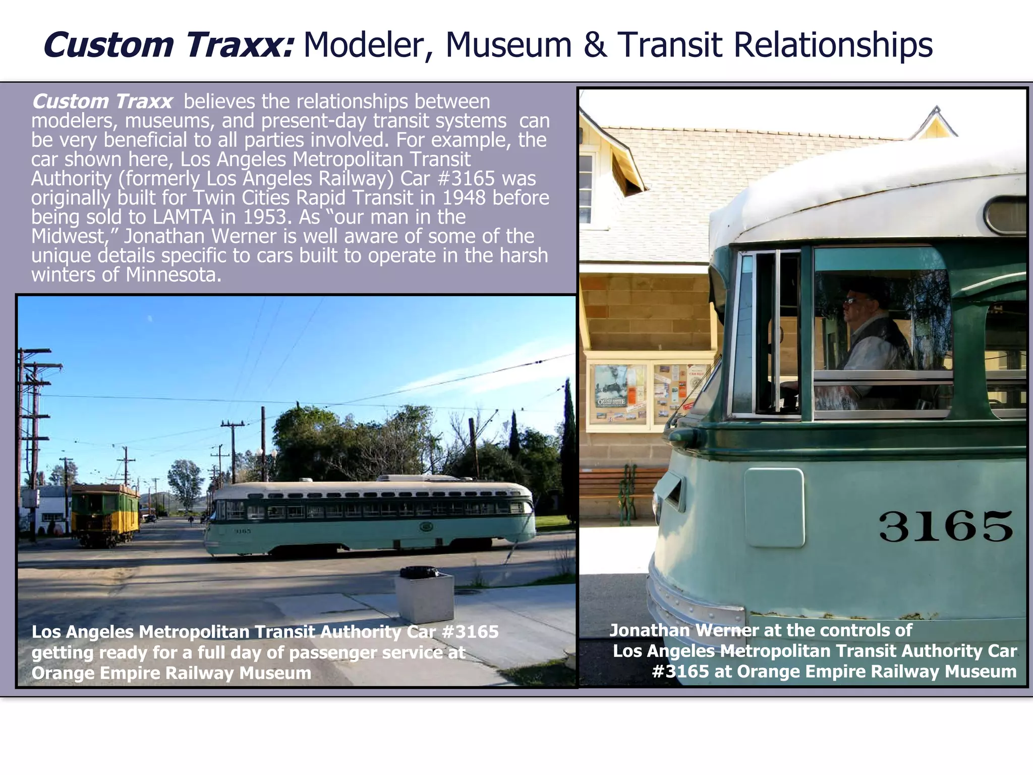 Custom Traxx Overview | PPT