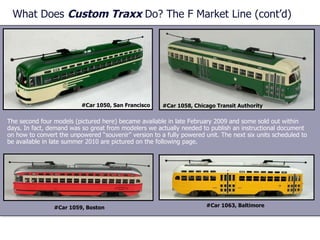 Custom Traxx Overview | PPT