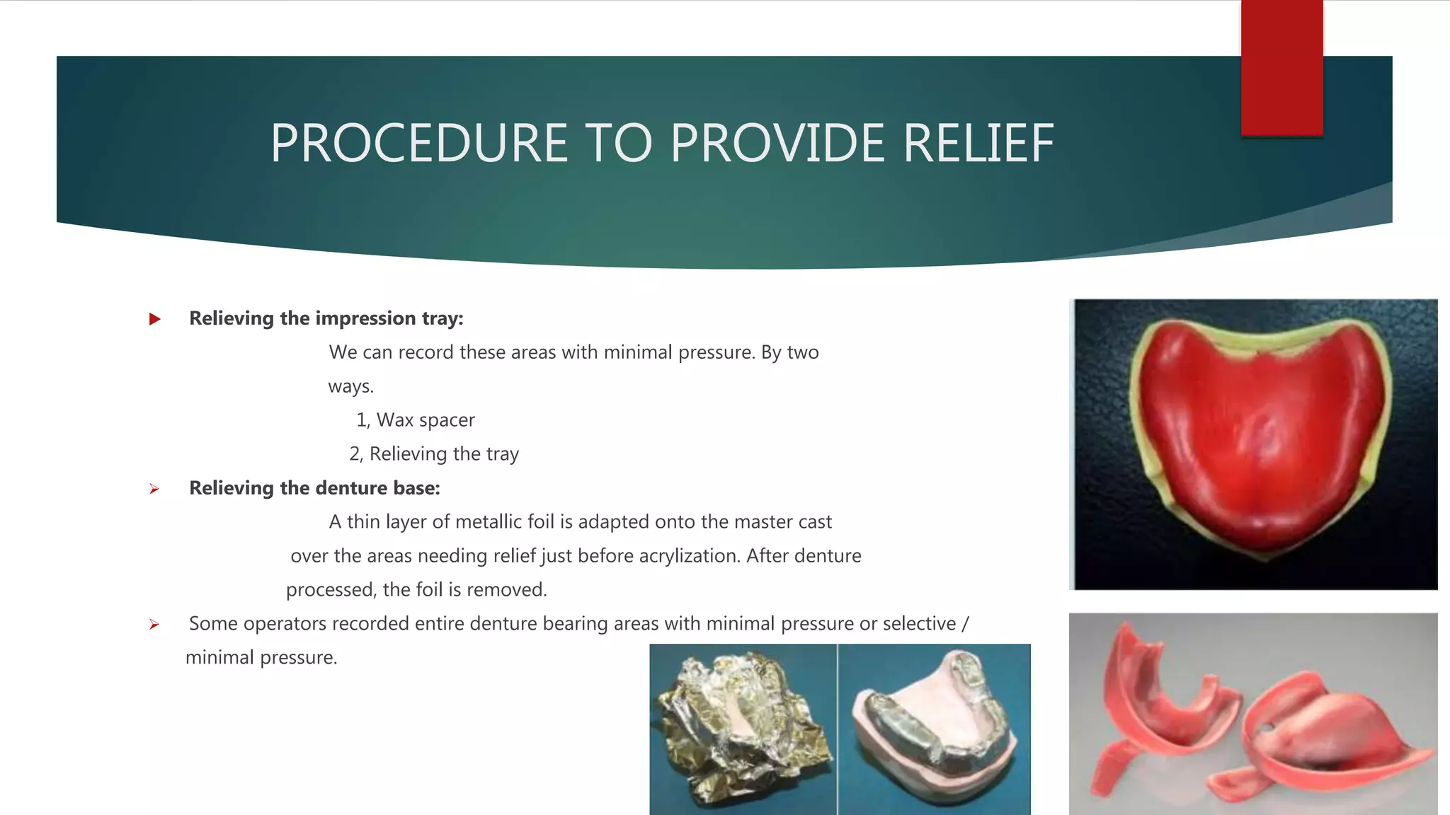 Custom tray fabrication and materials in complete denture | PPTX