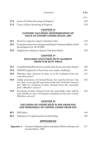 Taxmann's Guide to Customs Valuation | PDF