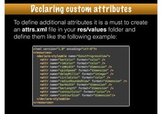 How to Become the MacGyver of Android Custom Views | PDF