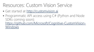 Custom vision | PPTX