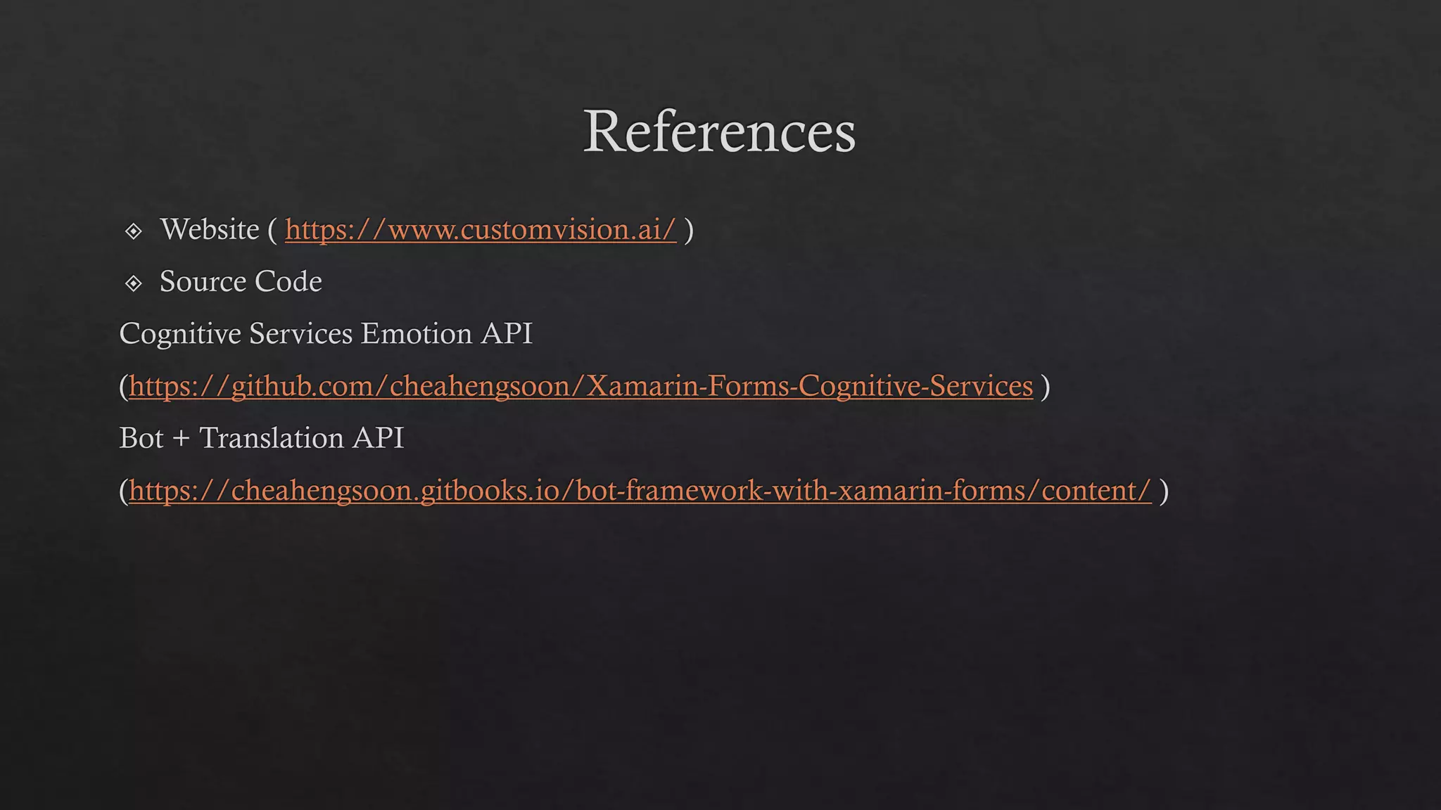 Microsoft Cognitive Services : Custom Vision AI | PPT