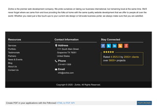 Custom web application development | PPT