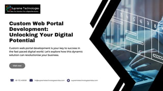 Custom Web Portal Development Unlocking Your Digital Potentialment.pdf