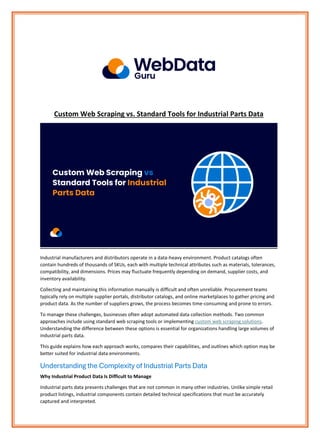 Custom Web Scraping vs. Standard Tools for Industrial Parts Data.pdf