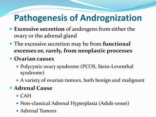 Cutaneous Signs of Androgenization | PPT