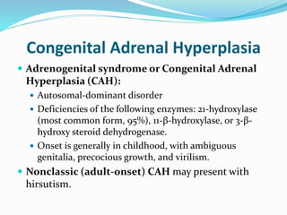 Cutaneous Signs of Androgenization | PPT