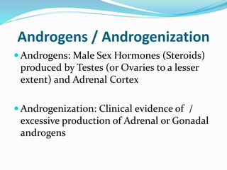 Cutaneous Signs of Androgenization | PPT