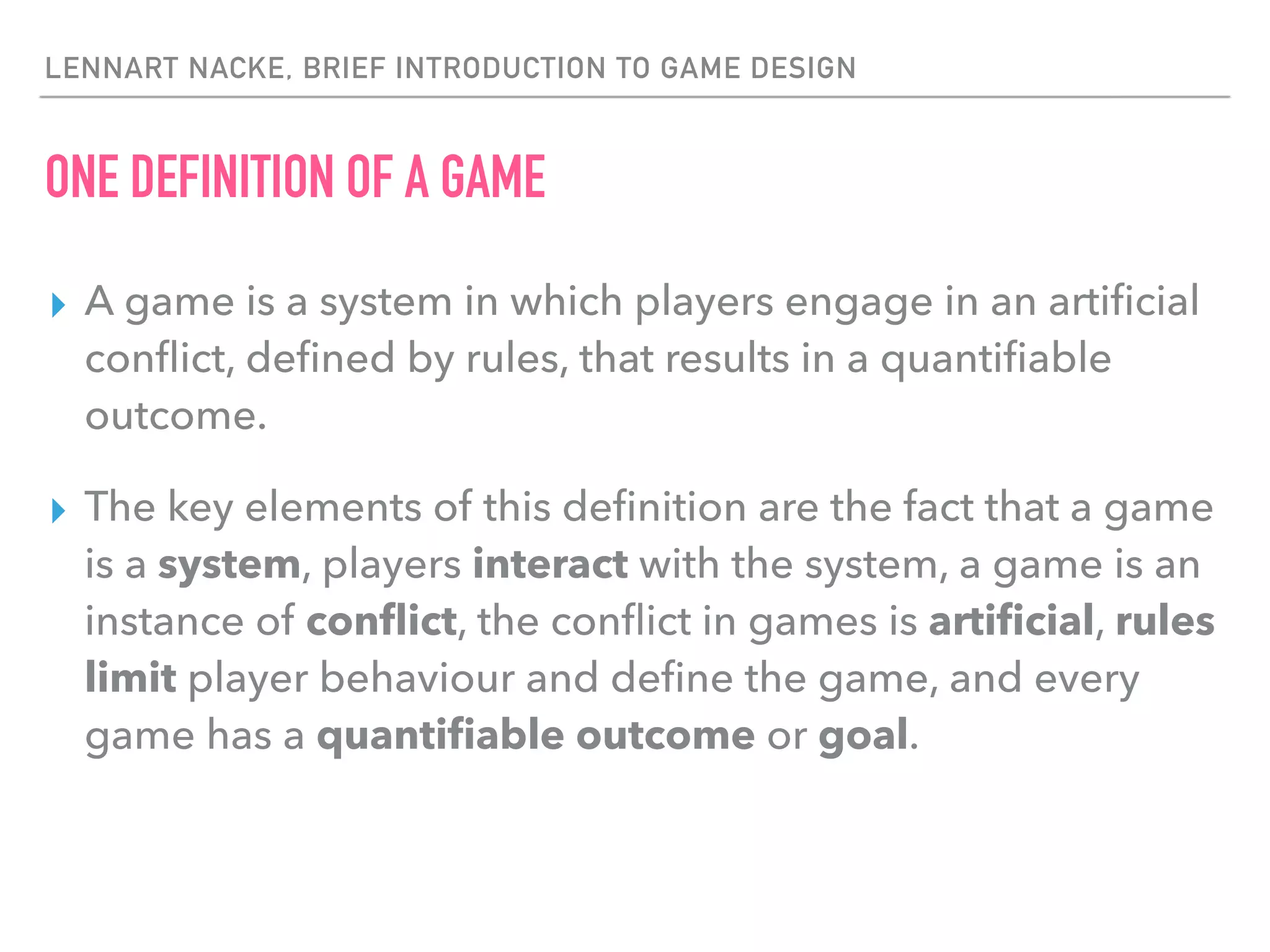 Brief Introduction to Game Design | PDF | Roleplaying Games | Games and ...