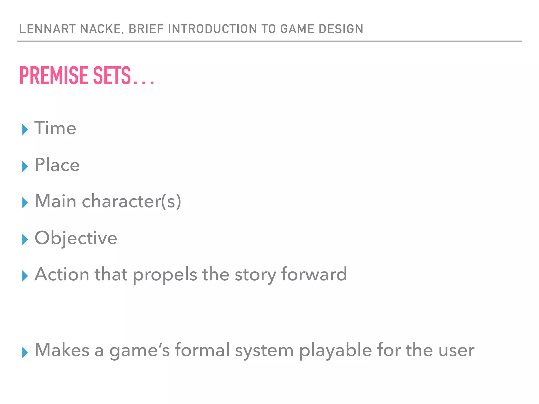 Brief Introduction to Game Design | PDF