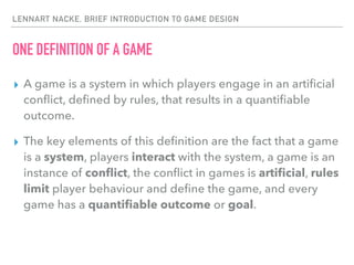 Brief Introduction to Game Design | PDF | Roleplaying Games | Games and ...
