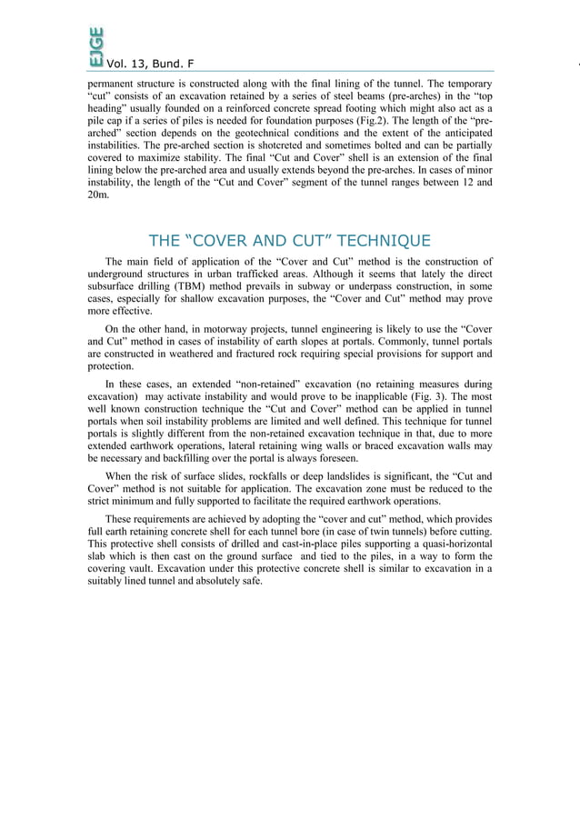 Cut and cover | PDF | Civil Engineering Industry | Industries