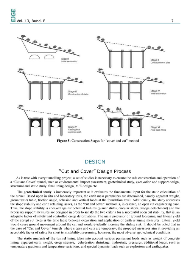 Cut and cover | PDF | Civil Engineering Industry | Industries