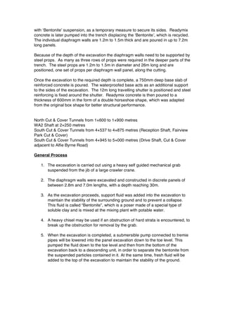 Cut and cover_sections | PDF