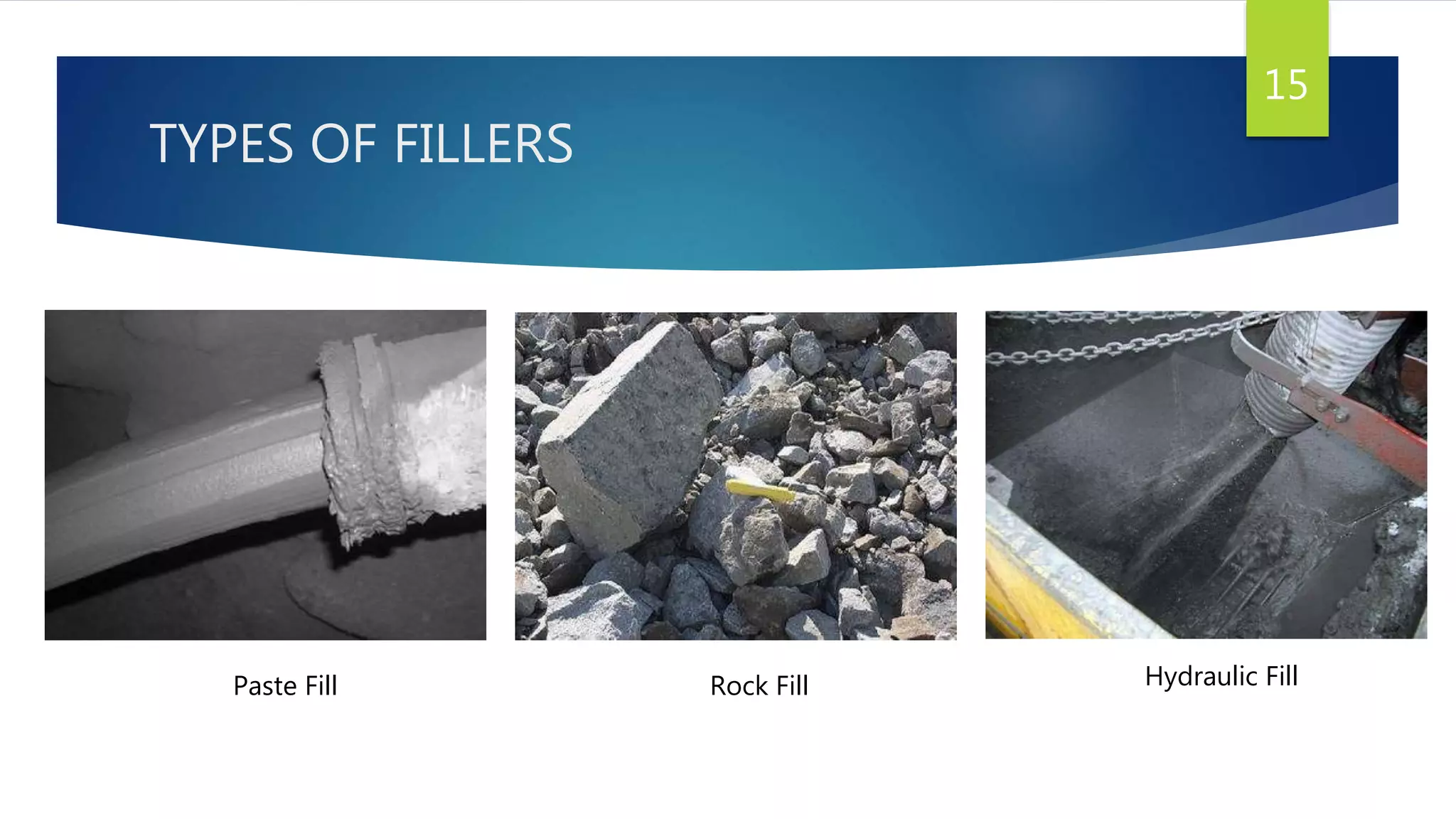 Cut and Fill mining | PPTX