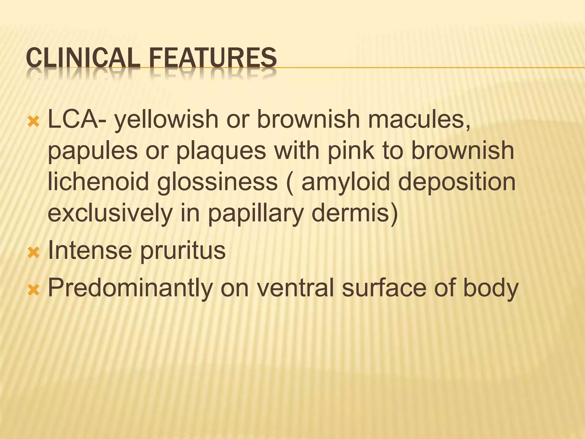 Cutaneous amyloidosis | PPTX