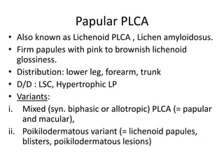Cutaneous amyloidosis by dermatology resident.pptx