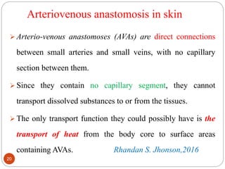 Cutaneous and lymphatic circulation | PPTX