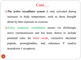Cutaneous and lymphatic circulation | PPTX