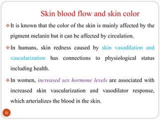 Cutaneous and lymphatic circulation | PPTX