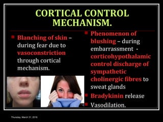 Cutaneous circulation | PPT