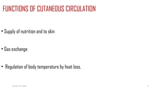 Physiology and control of Cutaneous Circulation.pptx