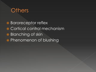 Cutaneous circulation & splanchnic circulation | PPTX