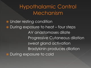 Cutaneous circulation & splanchnic circulation | PPTX