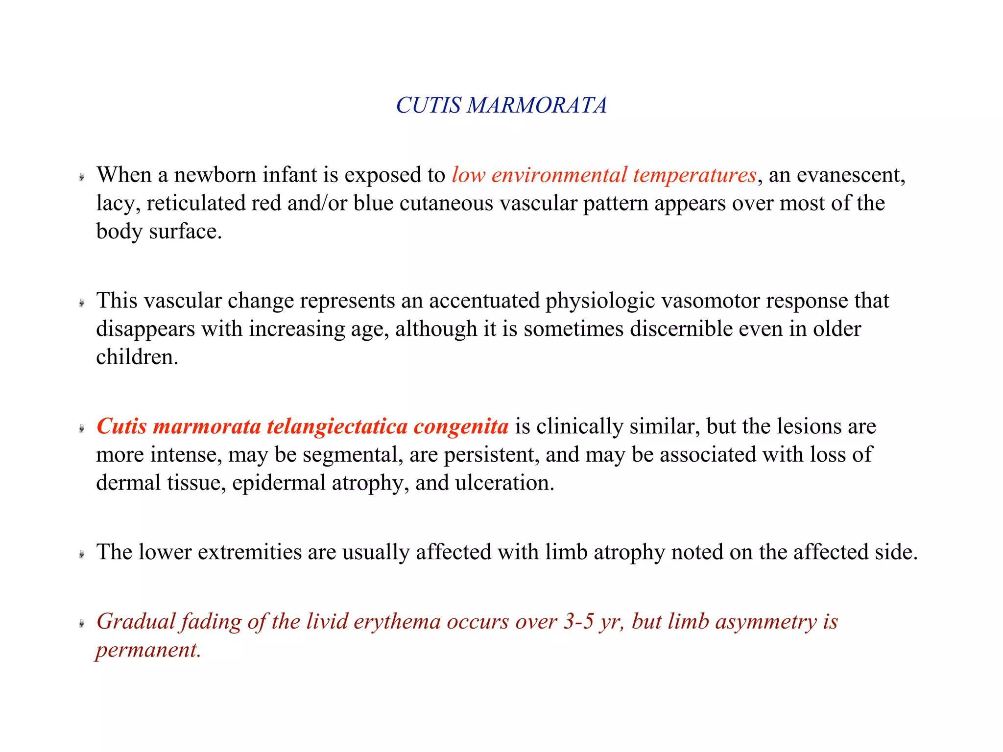 Cutaneous disease of the neonate | PPTX