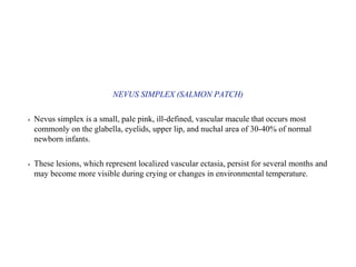 Cutaneous disease of the neonate | PPTX