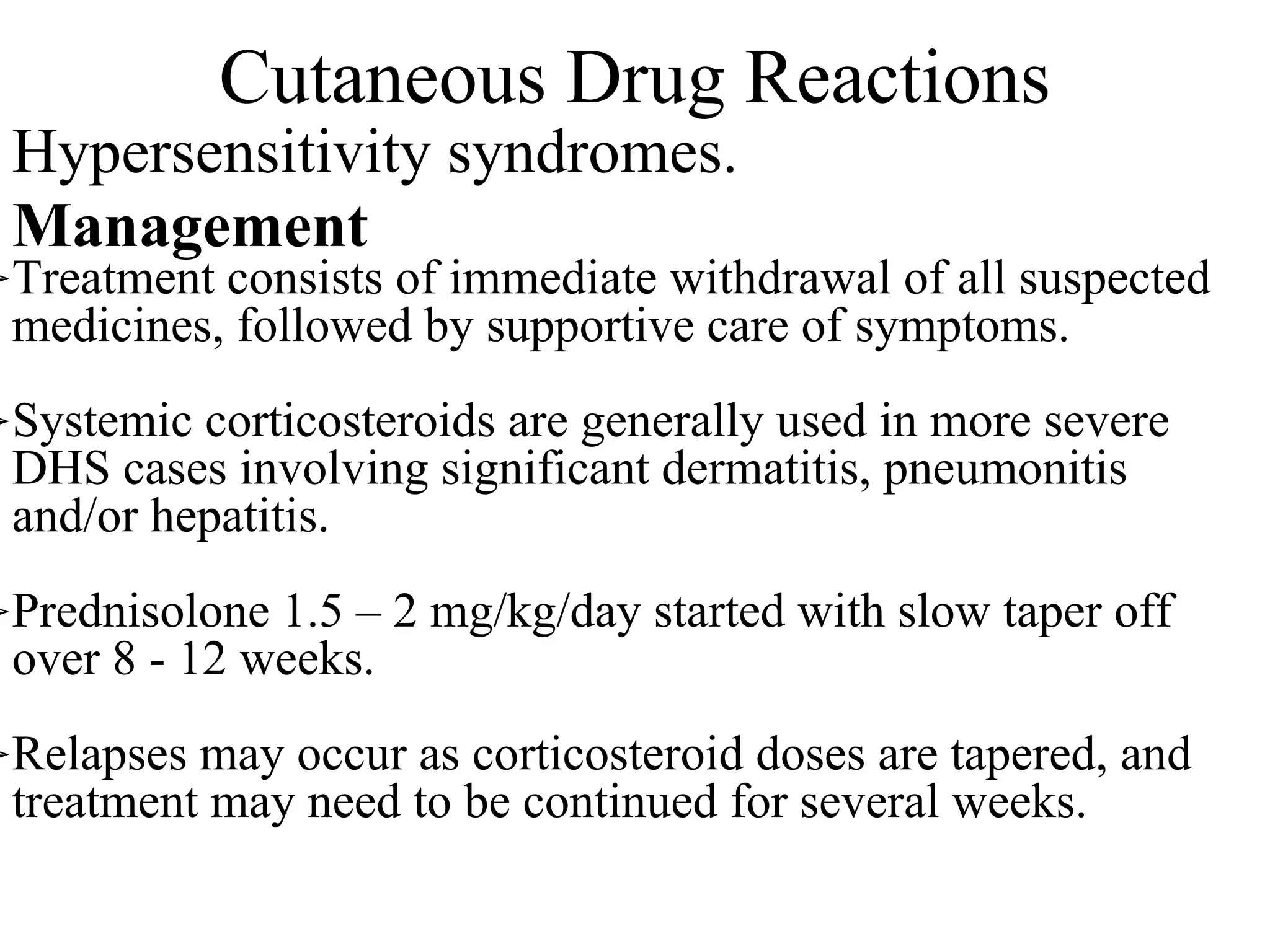 Cutaneous drug reactions | PDF