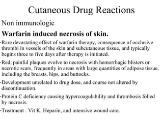 Cutaneous drug reactions | PDF