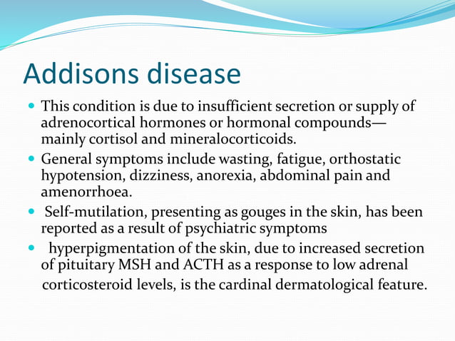 Cutaneous features of endocrine diseases | PPTX | Foot Health ...