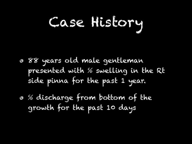 Cutaneous horn of pinna | PPT