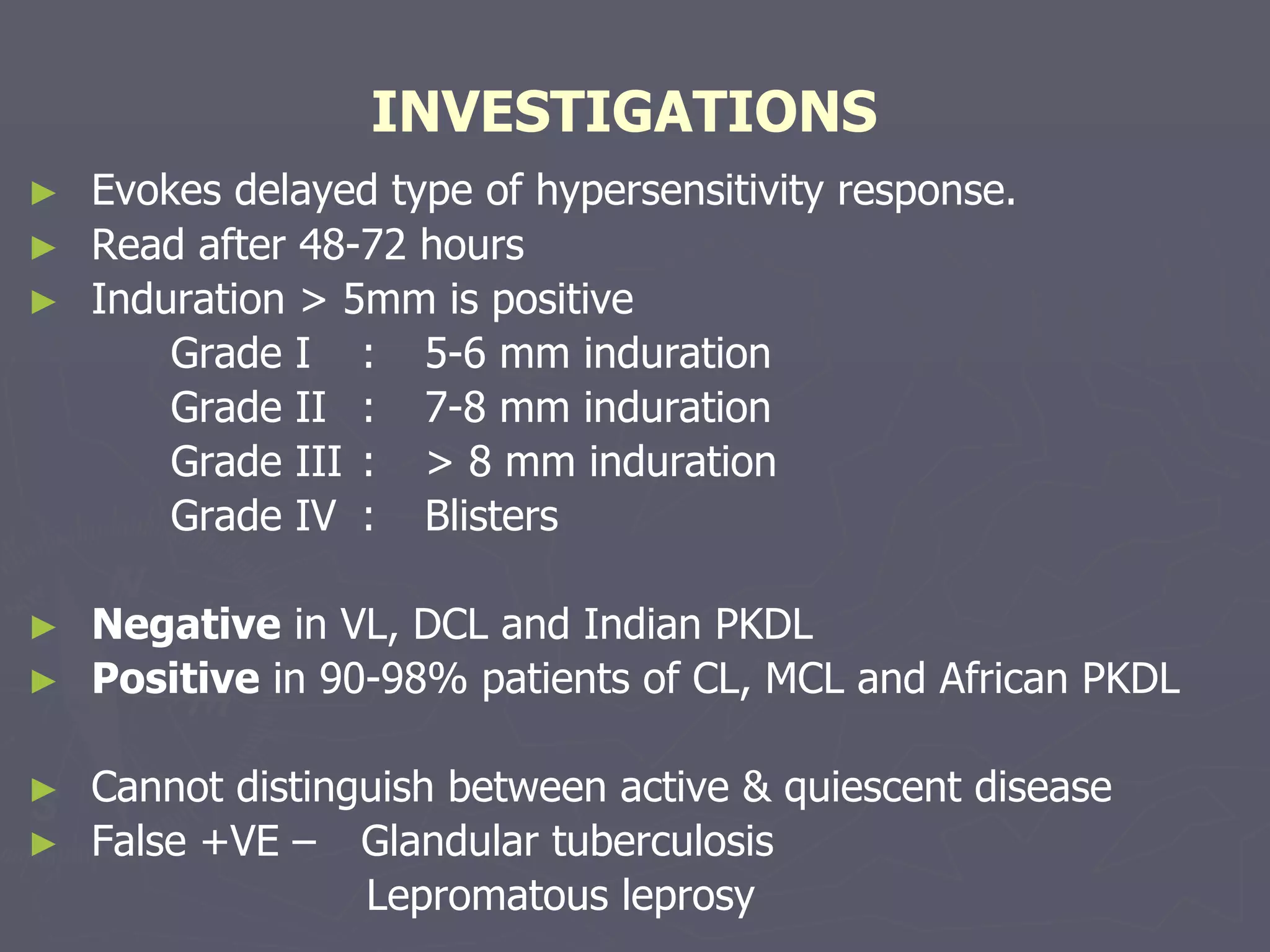 Cutaneous leishmaniasis clinical spectrum management | PDF