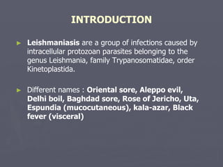 Cutaneous leishmaniasis clinical spectrum management | PPT