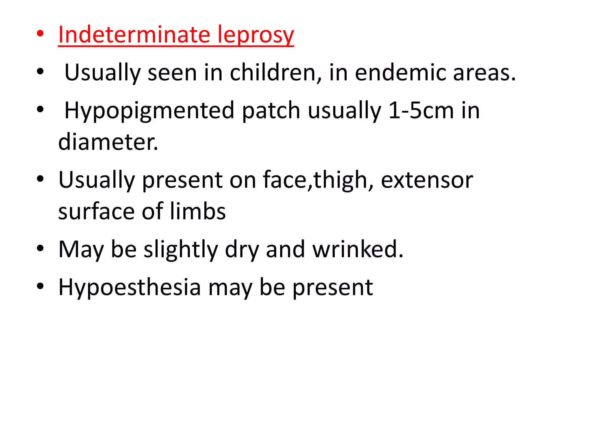 Cutaneous lesions in leprosy | PPTX