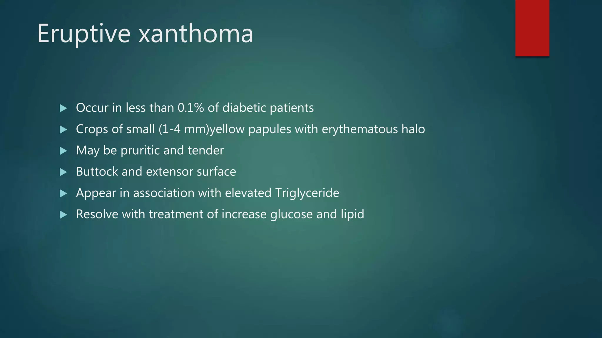 Cutaneous manifestations of diabetes mellitus | PPTX