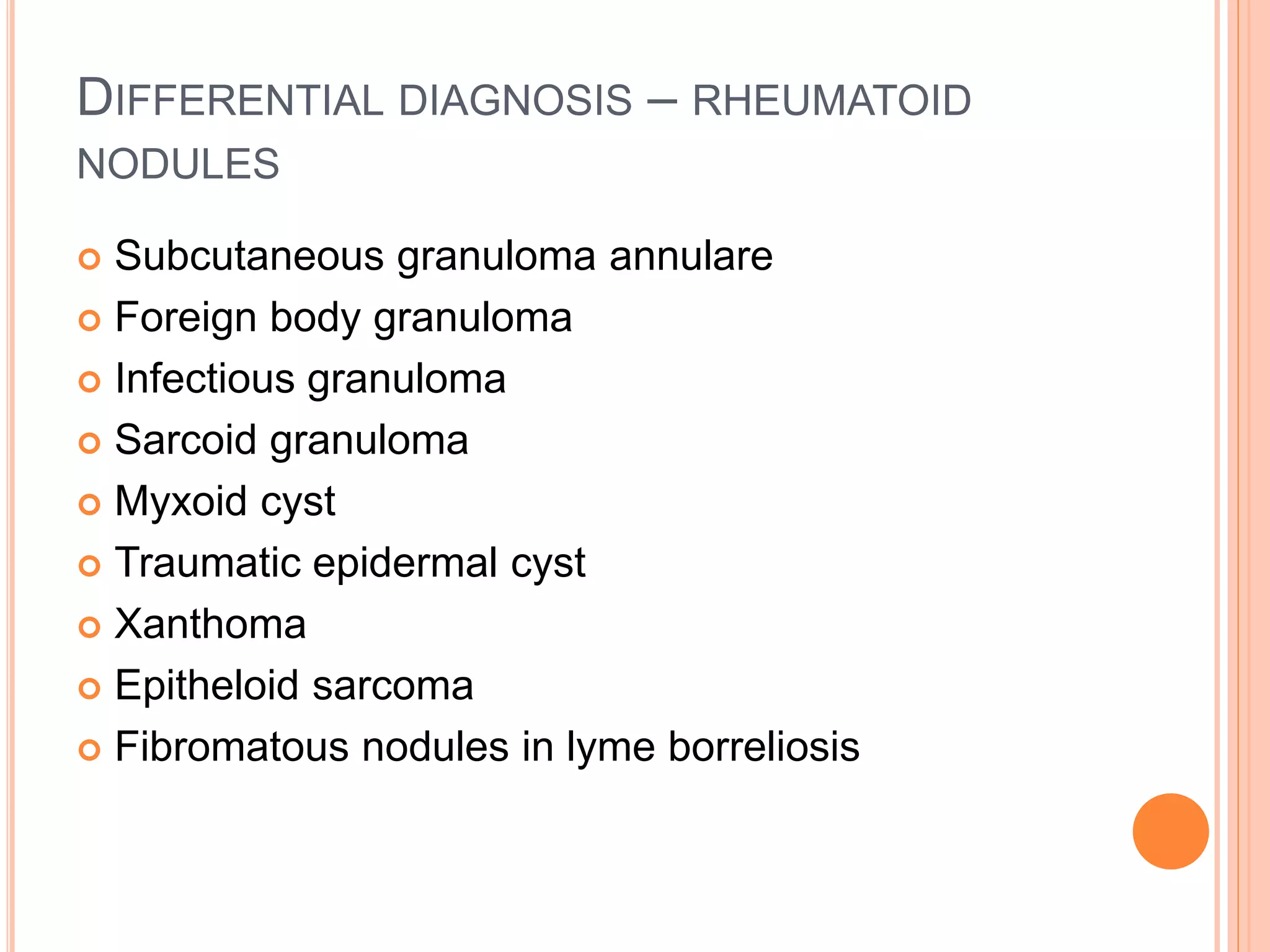 Cutaneous manifestations of rheumatoid arthritis | PPTX