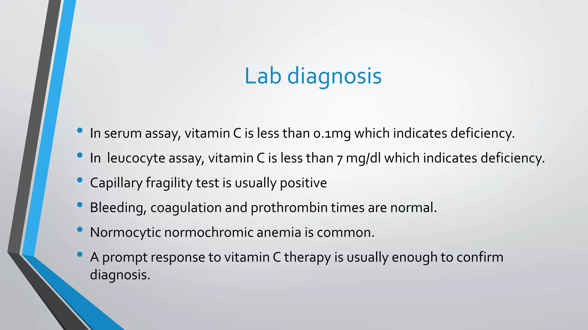 Cutaneous Manifestations of Vitamin C Deficiency | PPT