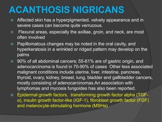 Cutaneous menifestion of internal malignancy | PPTX