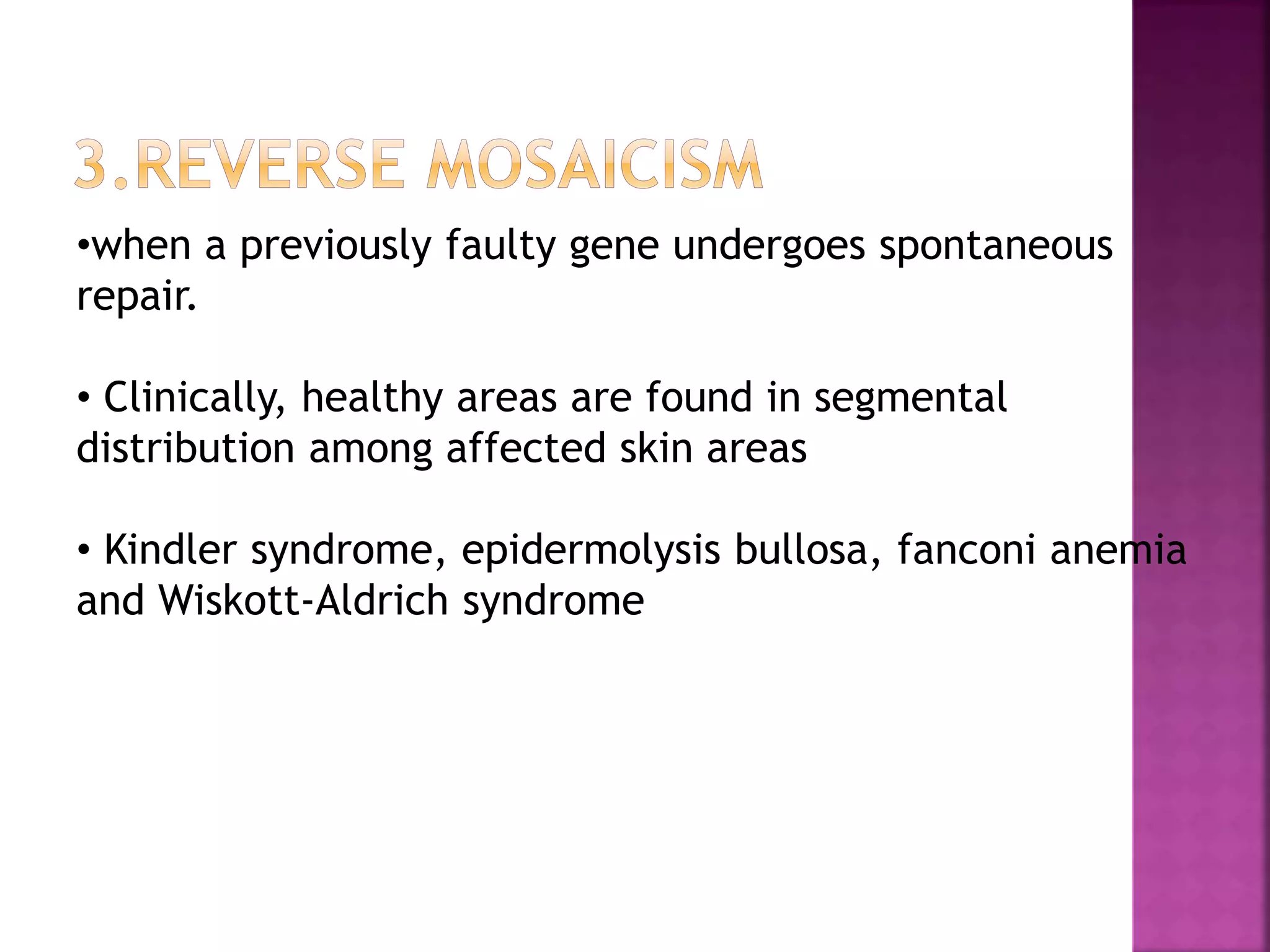 Cutaneous Mosaicisms: Concepts, Patterns, and Classifications - Dr ...