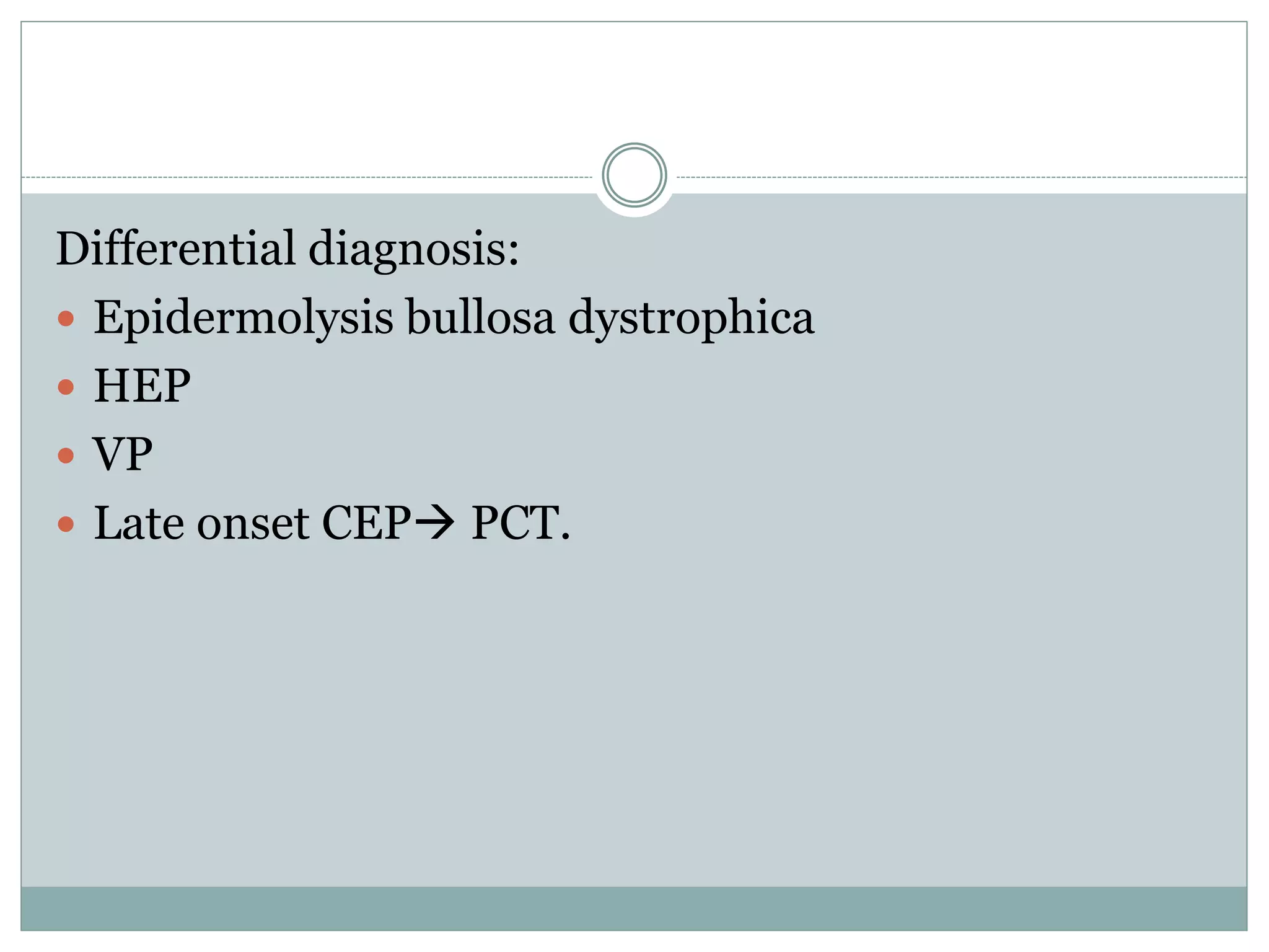 Cutaneous porphyrias | PPTX
