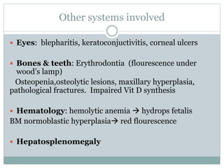 Cutaneous porphyrias | PPTX