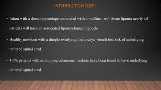 Cutaneous stigmata of spine dr jason | PPT