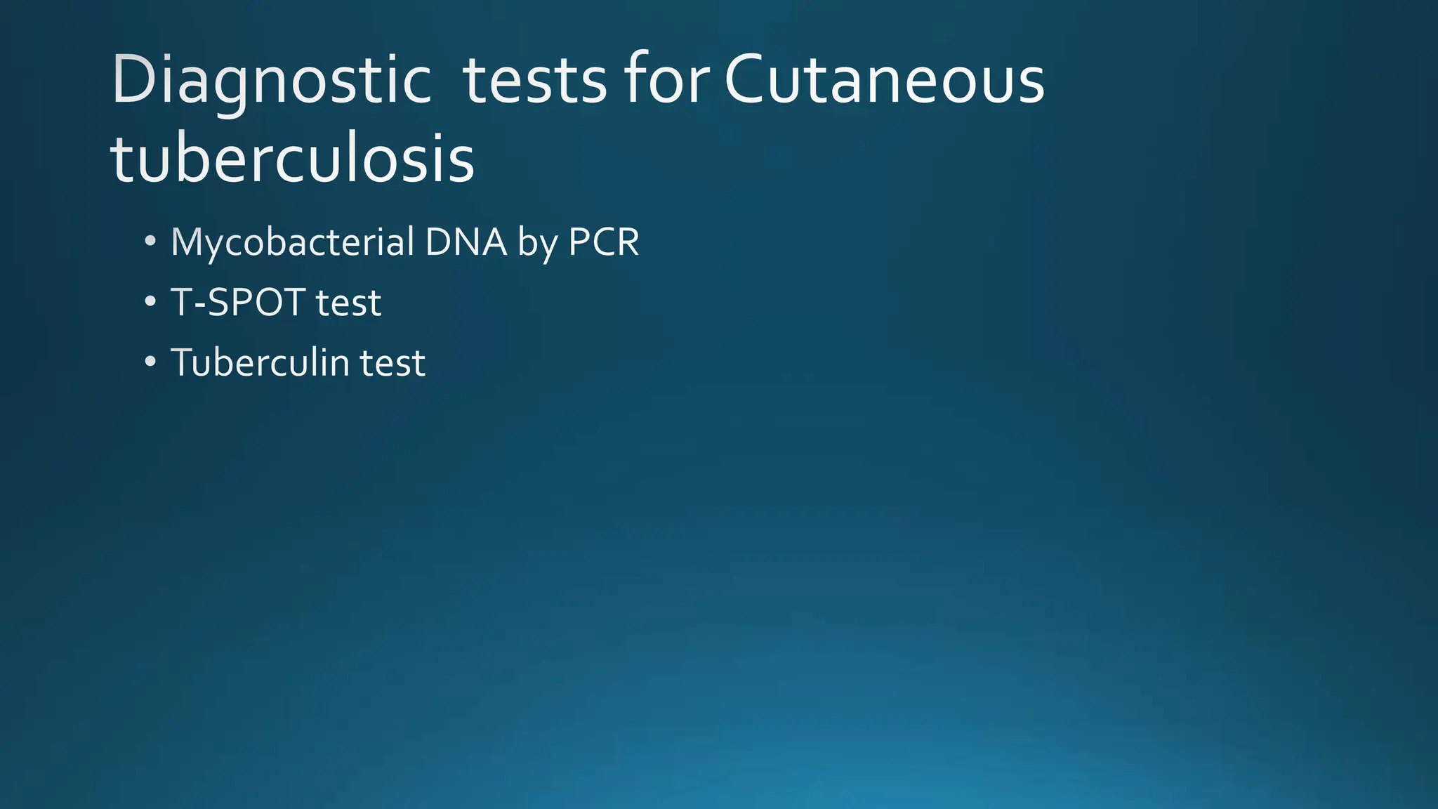 Mamagement and Diagnosis of cutaneous TB.pptx
