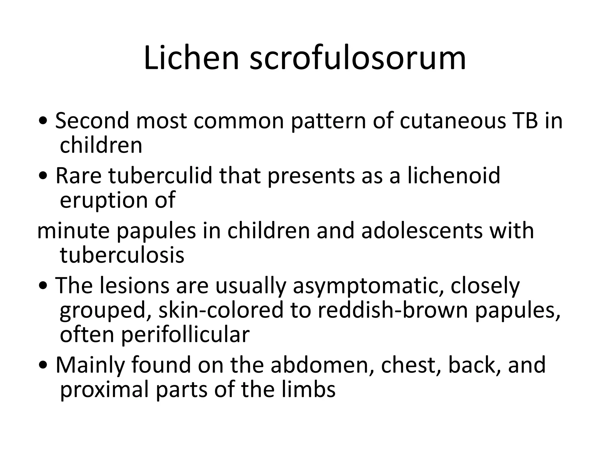 Cutaneous tuberculosis ( SKIN TB ) | PPTX