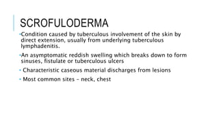 Cutaneous tuberculosis | PPTX