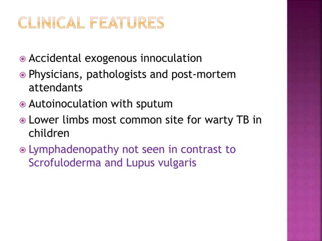 Cutaneous tuberculosis final ppt | PPTX